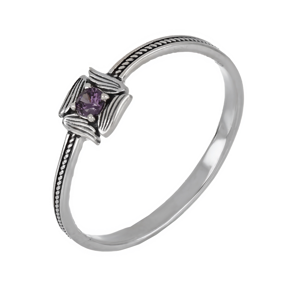 Православное кольцо Крылья Ангела Б-КО-589 из серебра